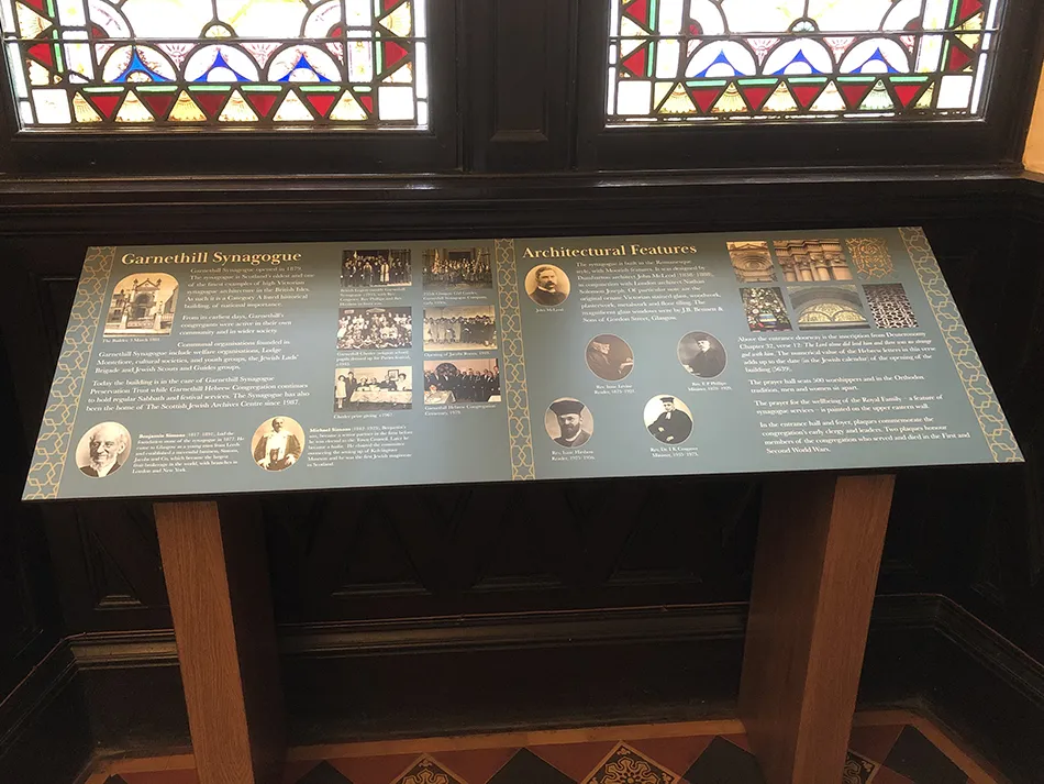 SCOTTISH JEWISH HERITAGE CENTRE - Abound Design & Interpretation